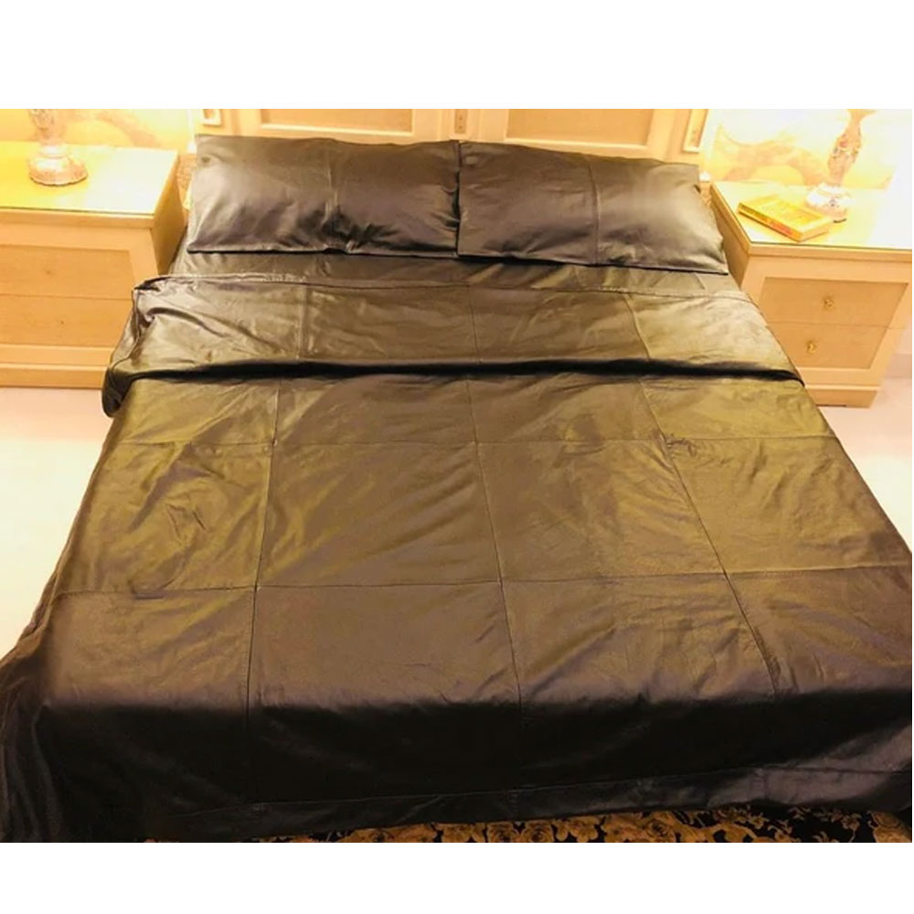 Soft Leather Bed Sheet - Vegan Leather Gear